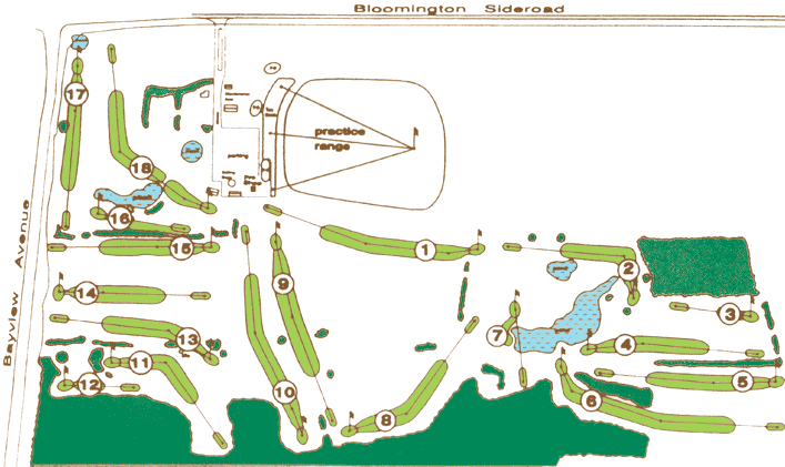 Hole by Hole Information - Bloomington Downs Golf Course